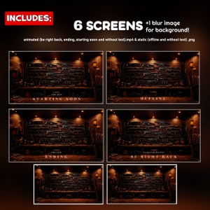 Shooter Armery Twitch Overlay Animated Pack Fire Guns Weapons Room ...