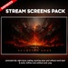 Diablo Twitch Overlay Animated Pack - Inferno Screens Fire Stream ...