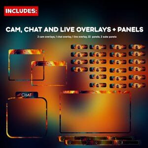 Basket Ball Twitch Overlay Animated Pack - Stream Screens Bundle Sports ...