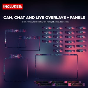 Goth Twitch Overlay Animated - Witch Skull Screens Cozy Perfect for ...