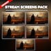 War Medieval Twitch Overlay Animated Pack - Medieval Soldier War Cozy ...