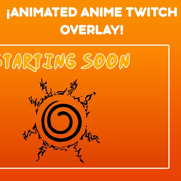 Naruto Twitch Overlay - Etsy