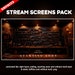 Shooter Armery Twitch Overlay Animated Pack - Fire Guns Weapons Room ...