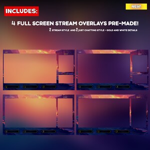 Viking Ship Twitch Overlay Pack Nautical Adventure Animated Stream ...