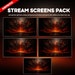 Diablo Twitch Overlay Animated Pack - Inferno Screens Fire Stream ...