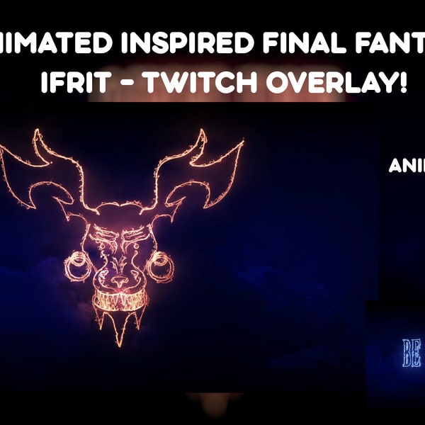 Final Fantasy Twitch Overlay - Etsy