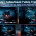 Goth Twitch Overlay Animated - Horror House Dark Background Screens ...