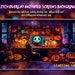 Goth Twitch Overlay Animated Spooky Pumpkin Screens Perfect for Your ...