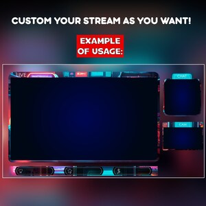 Retro Twitch Overlay Animated Pack - Inspired 80s Videogame Arcade ...