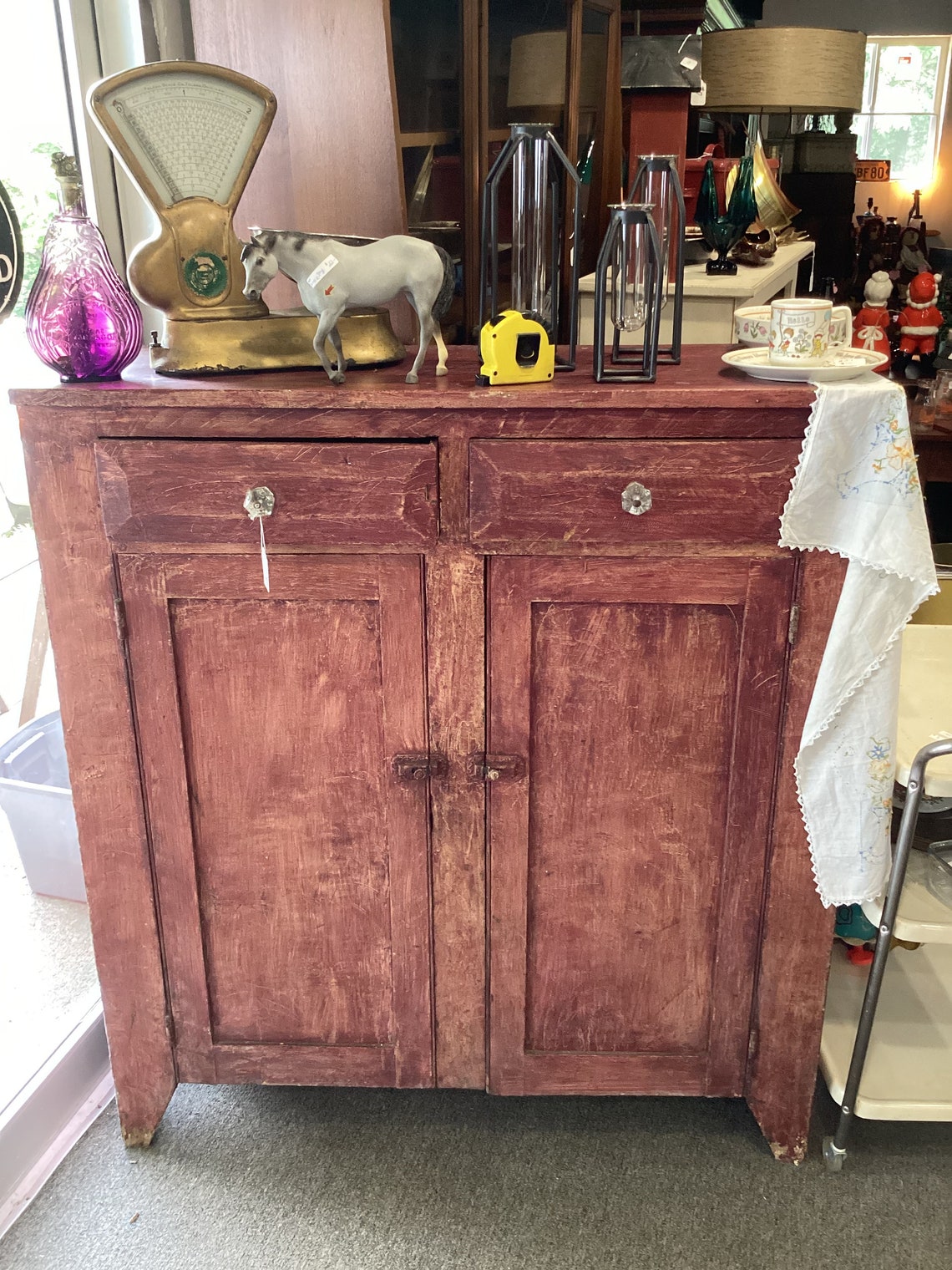 Vintage Primitive Rustic Jelly Cupboard - Etsy