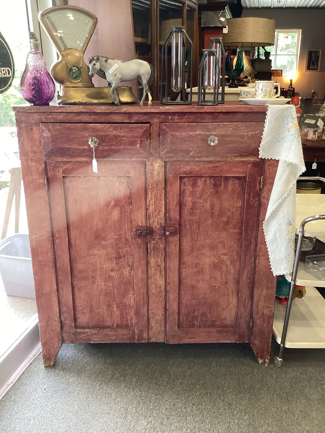 Vintage Primitive Rustic Jelly Cupboard - Etsy