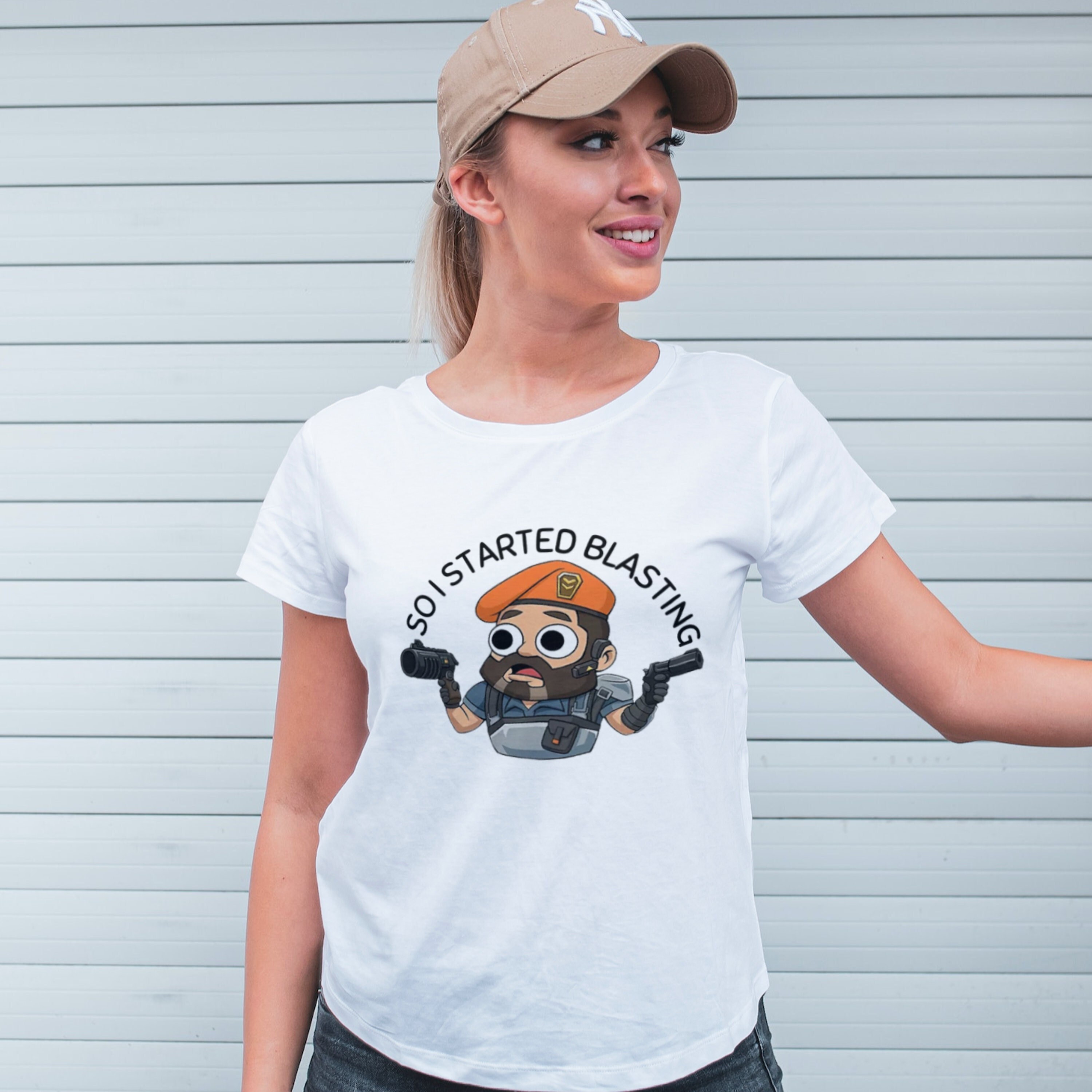 So I Started Blasting.. Brimstone Valorant T-shirt for Adults - Etsy