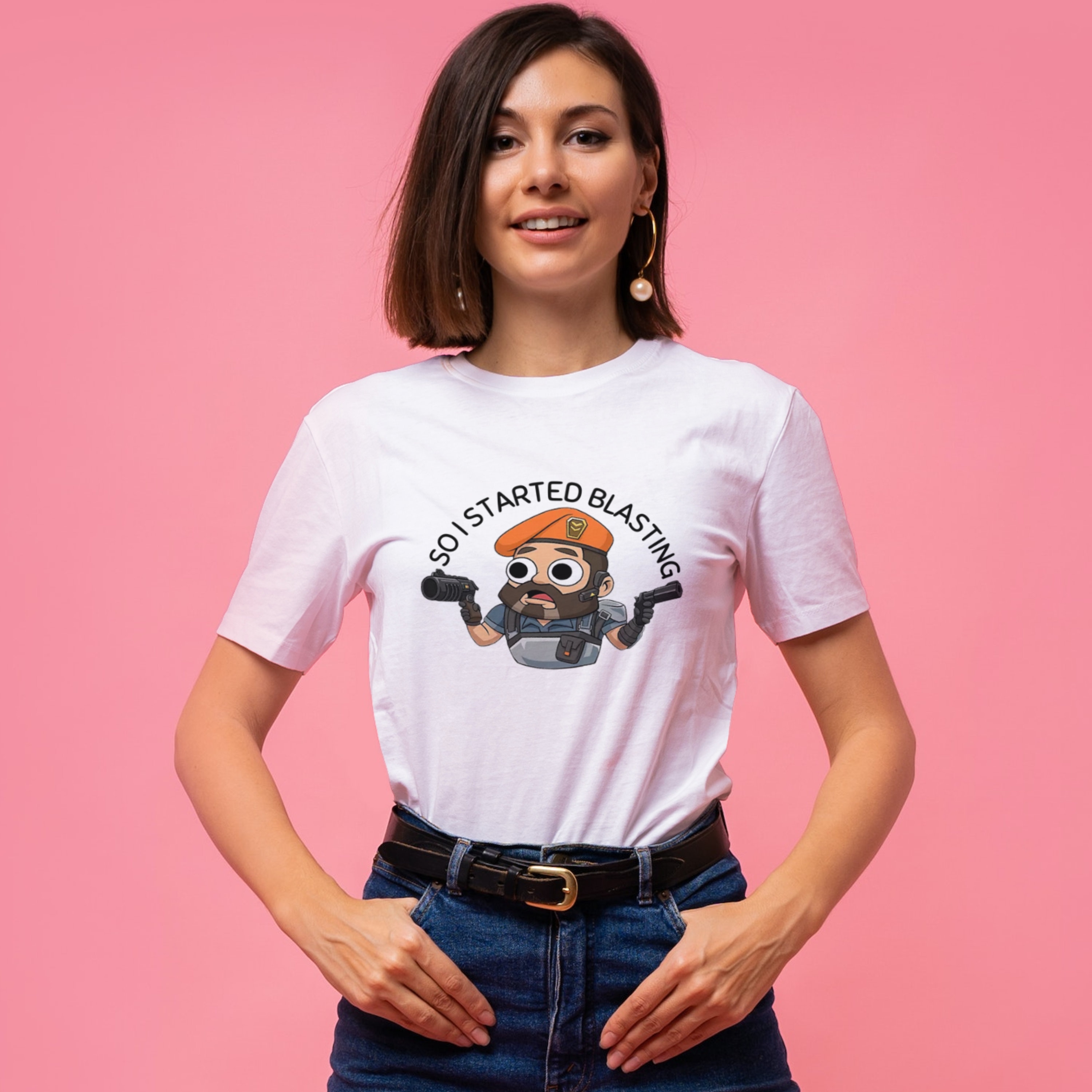 So I Started Blasting.. Brimstone Valorant T-shirt for Adults - Etsy