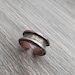 Post-apocalyptic Rustic Copper Jewelry Set Cuff + Ring / Custom Jewelry ...