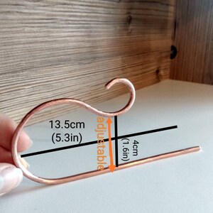 Solid Copper Mantle Stocking Holders, Mantle Copper Hooks, Christmas ...