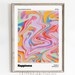 Aura Poster Retro Gradient Poster Grainy Gradient - Etsy