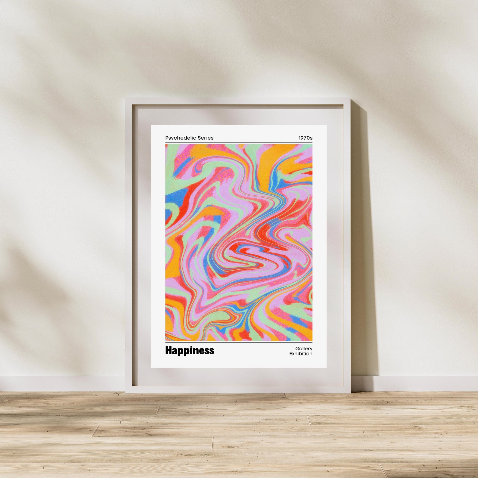Aura Poster Retro Gradient Poster Grainy Gradient - Etsy