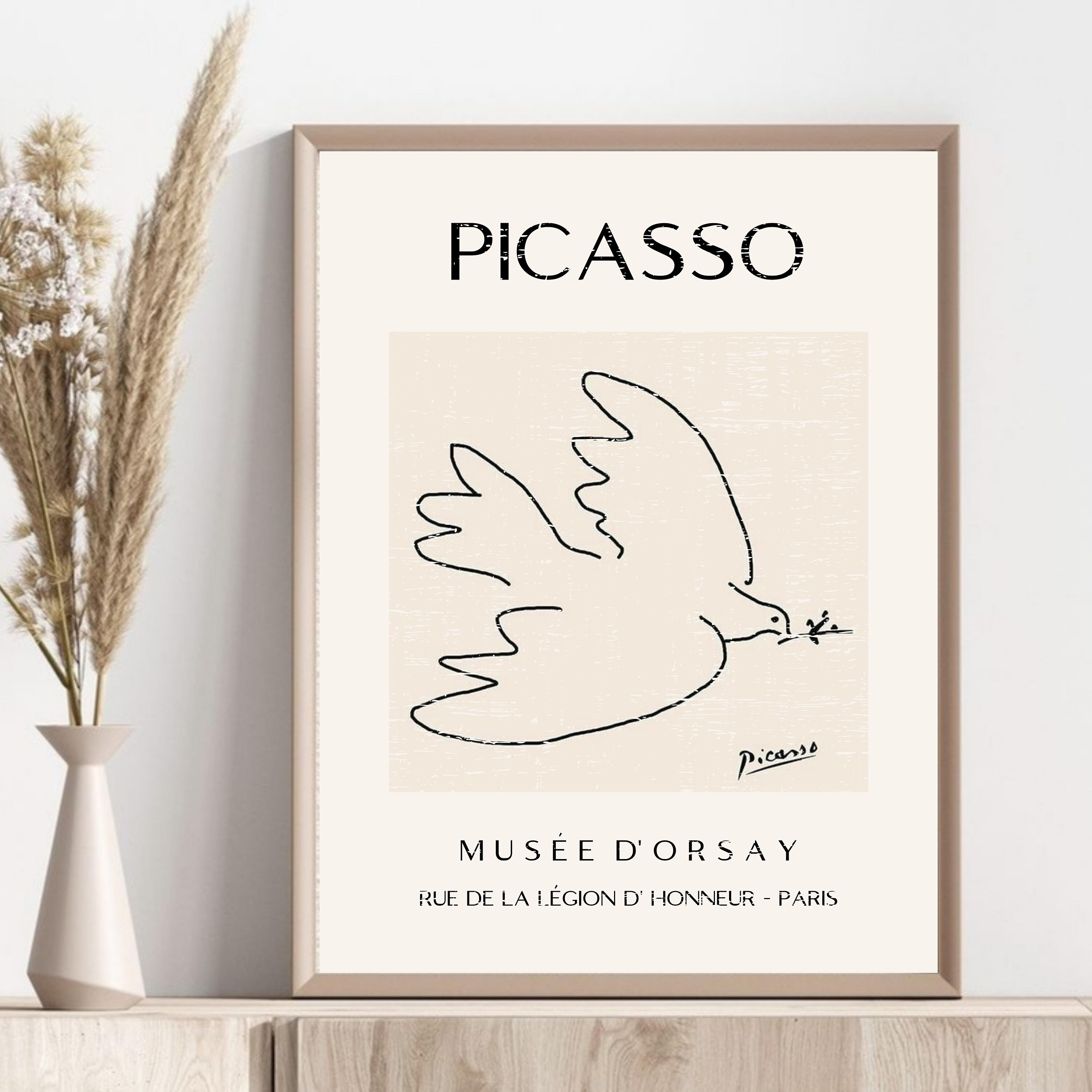 Picasso Set of 6 Prints Picasso Gallery Wall Set Picasso - Etsy
