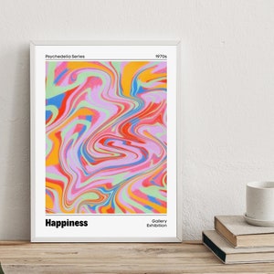 Aura Poster Retro Gradient Poster Grainy Gradient - Etsy