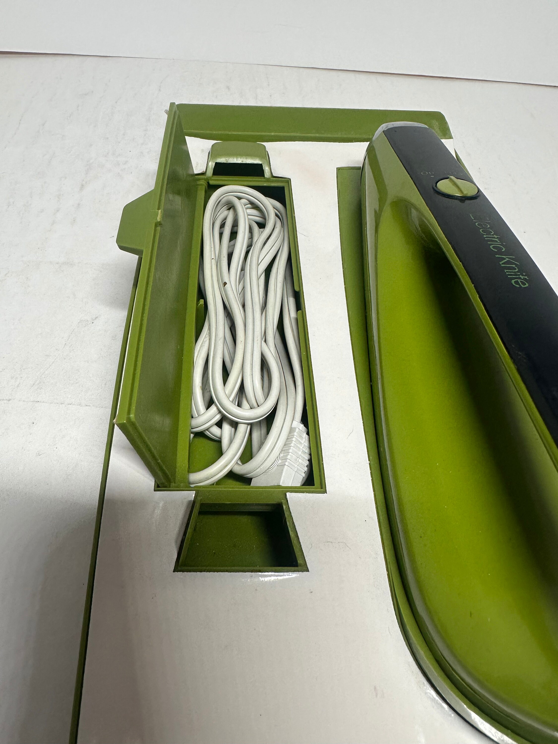 JC Penny Vintage Electric Knife Set 1970’s - Etsy