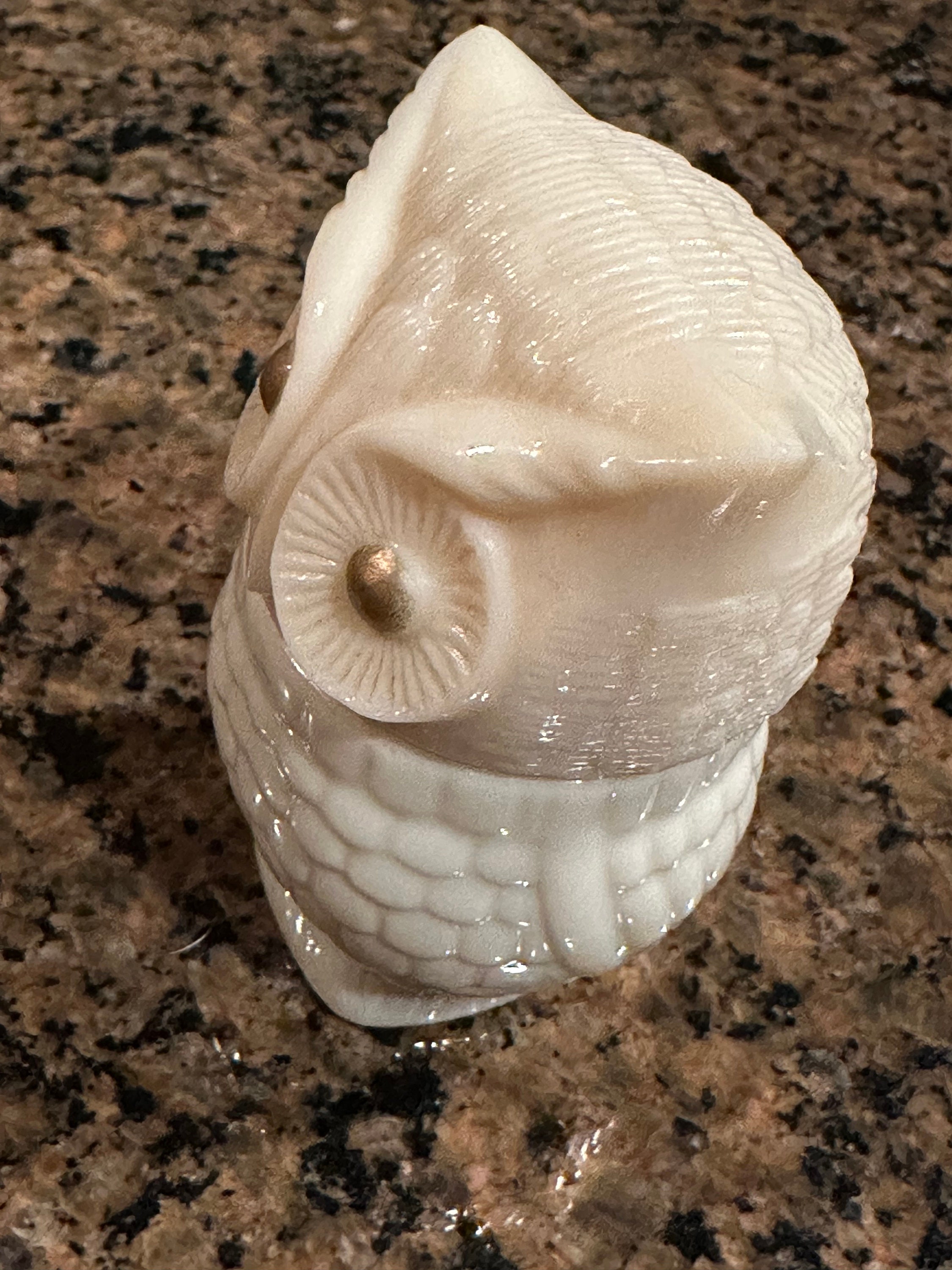1970’s Vintage Avon Perfume Bottle White Owl Bottle - Charisma - Etsy
