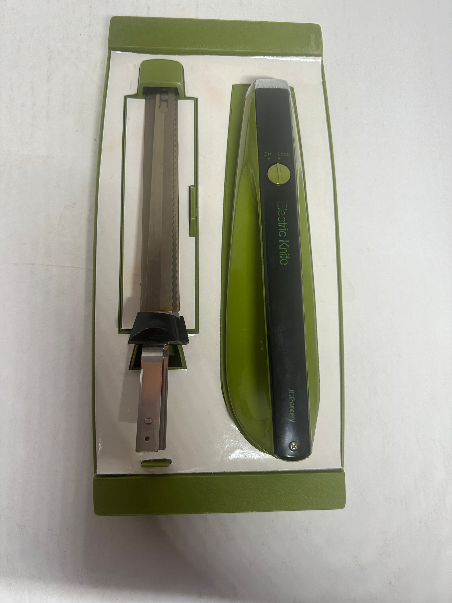 JC Penny Vintage Electric Knife Set 1970’s - Etsy