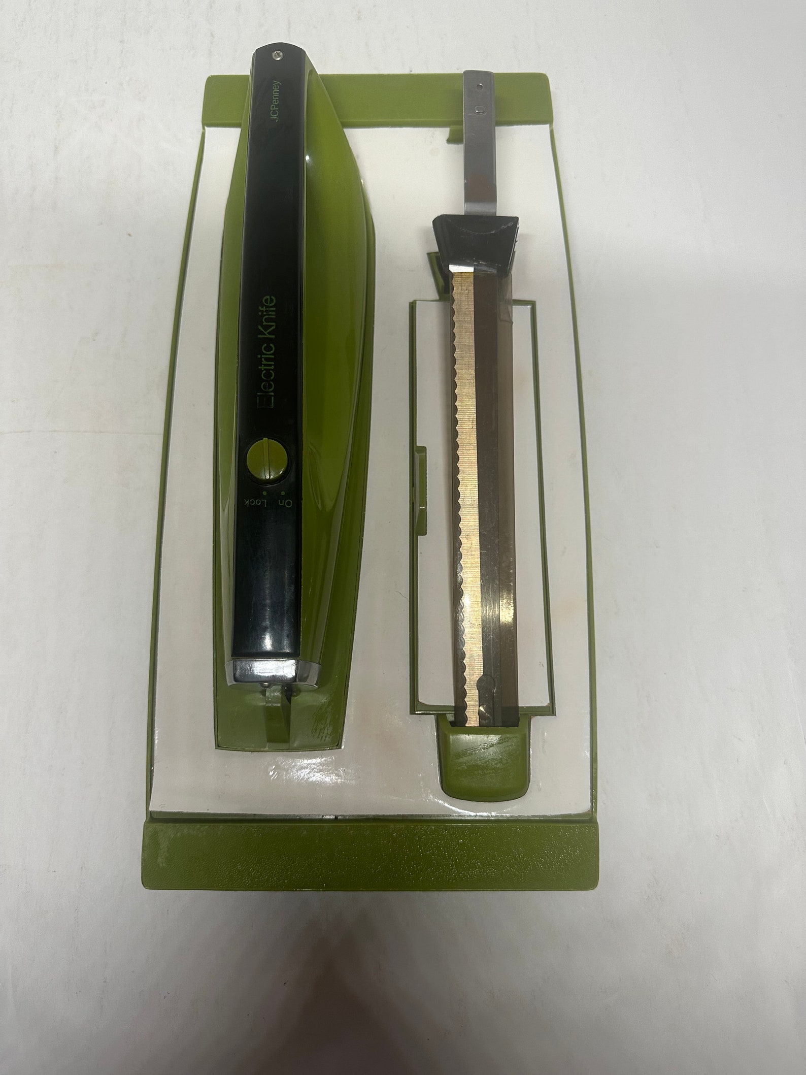 JC Penny Vintage Electric Knife Set 1970’s - Etsy