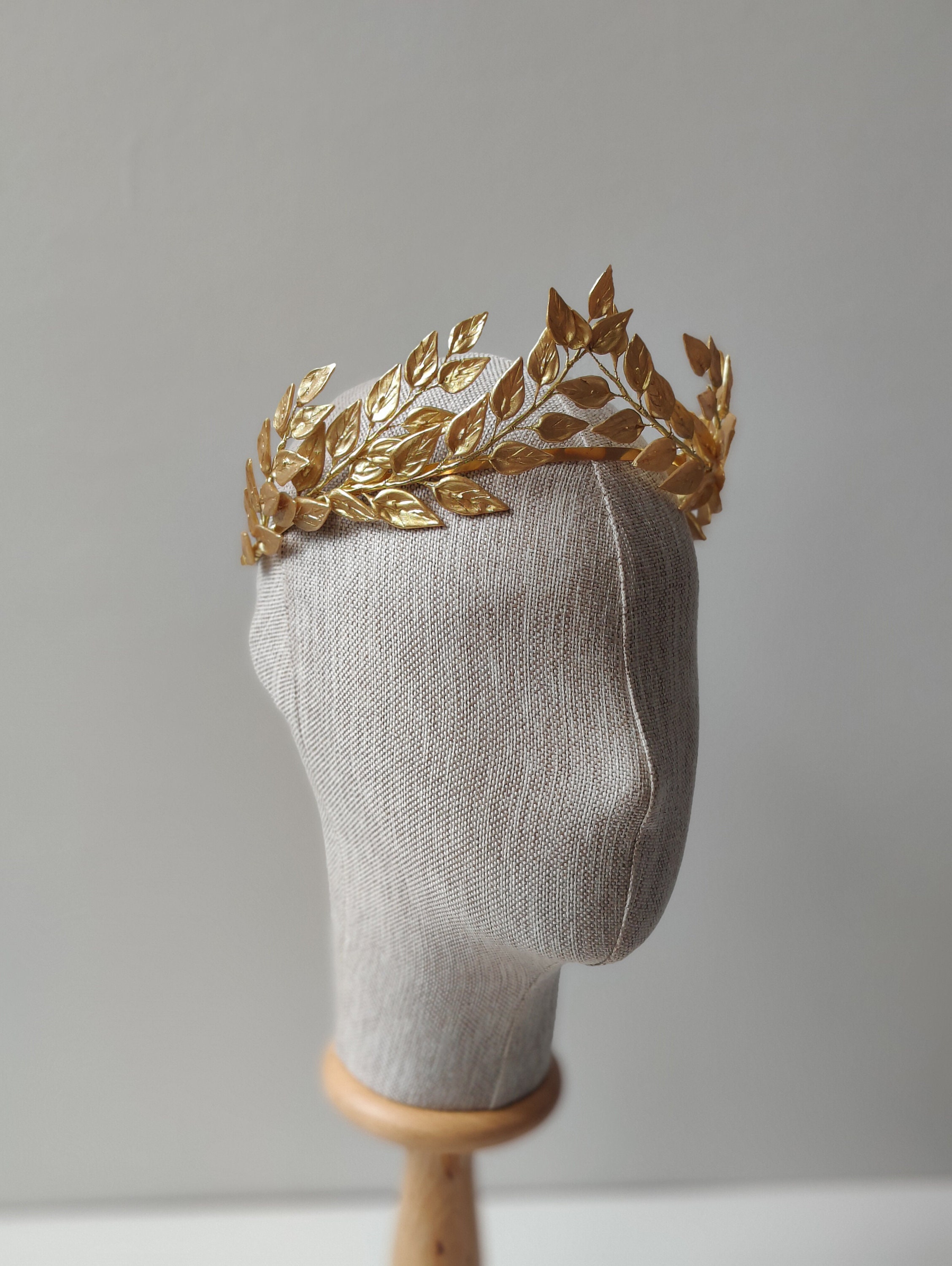 Laurel Leaf Crown,gold Bridal Tiara, Flower Tiara, Gold Leaf Crown ...