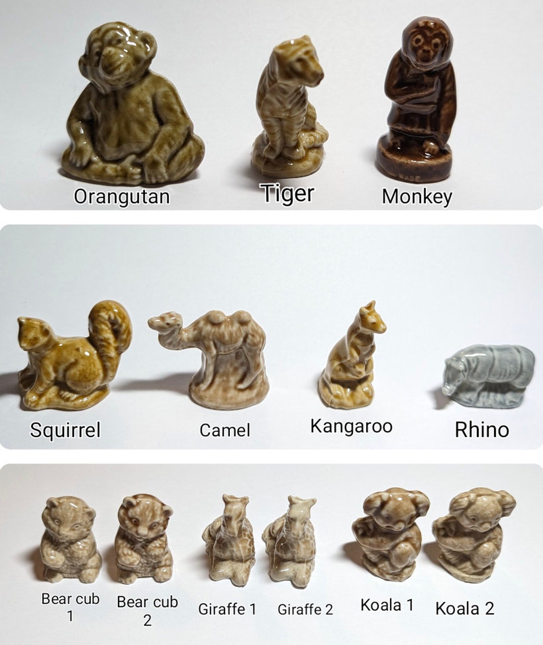 Wade England Vintage Ceramic Tea Pet Figurines 10 Designs to Choose ...