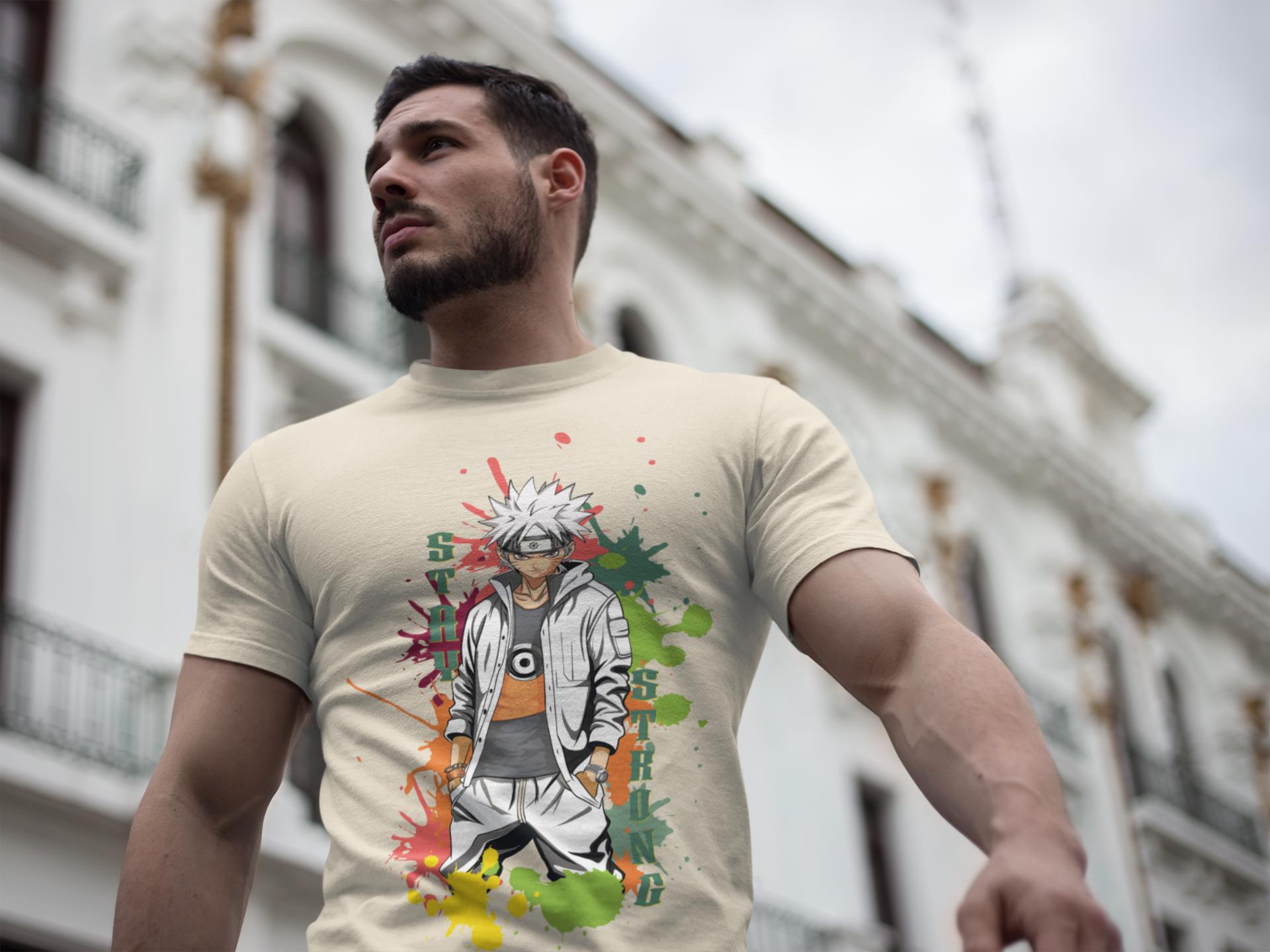 Anime Ninja Ink Splash Art | Streetwear Style Naruto Inspired Wall ...