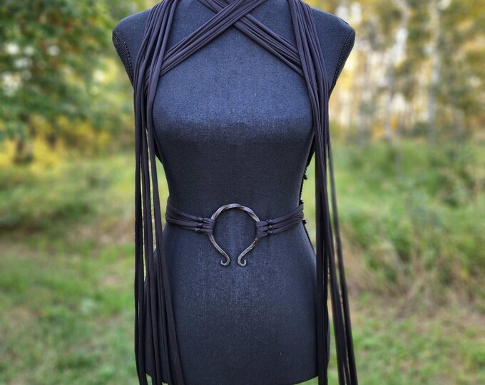 Hand-forged Steel Harness/belt - Etsy