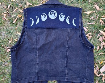 Moon Back Patch - Etsy