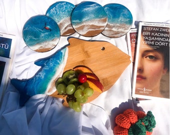 Wooden Fish Platter - Etsy