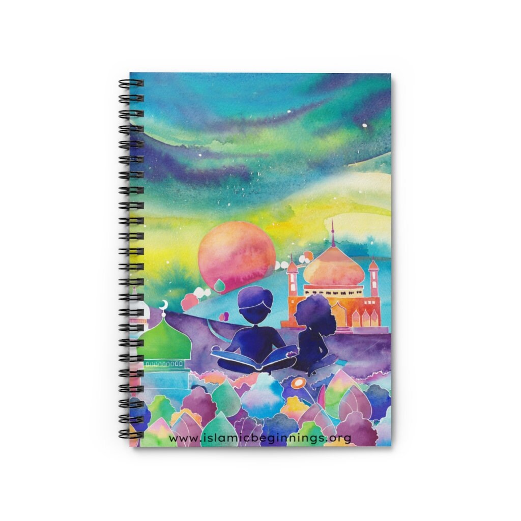 Beautiful Islamic Art for Children. Spiral Notebook - Ruled Line - Etsy