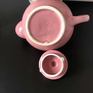 Pretty Pink Teapot Vintage 1980's Teapot - Etsy