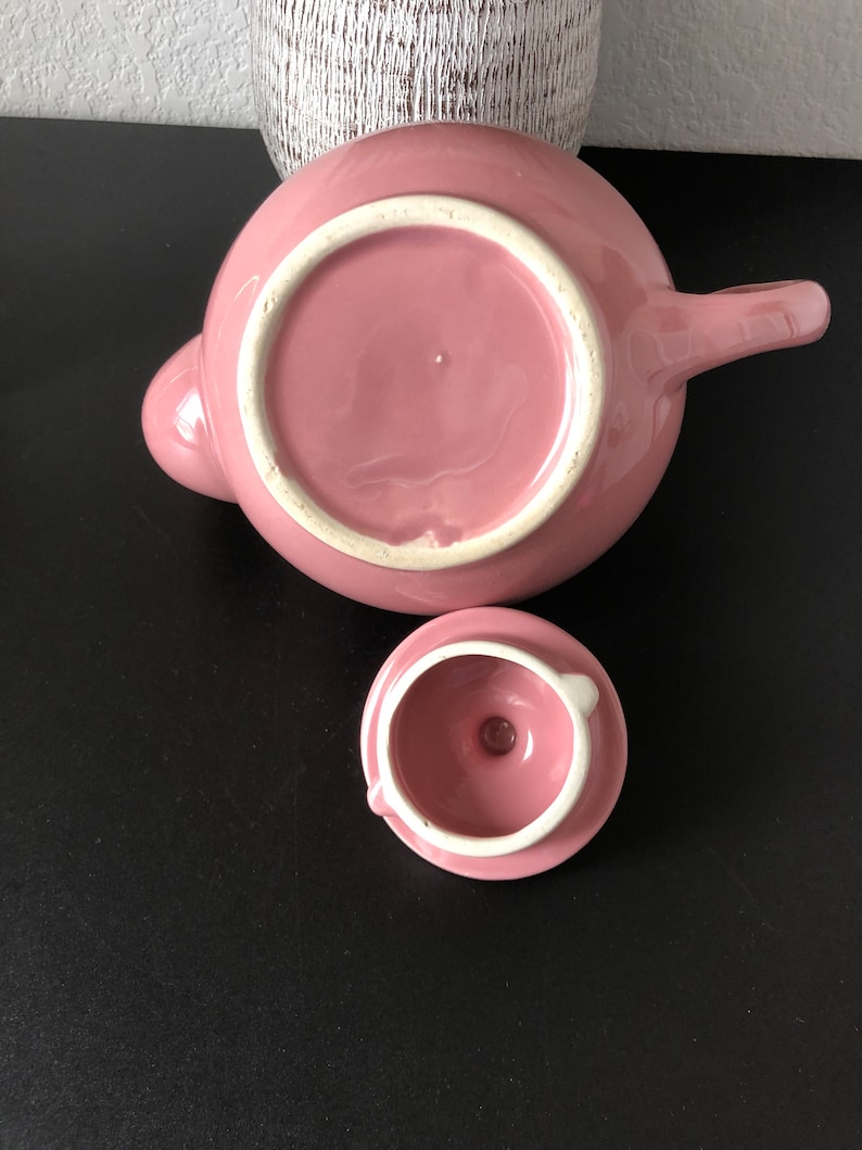 Pretty Pink Teapot Vintage 1980's Teapot - Etsy