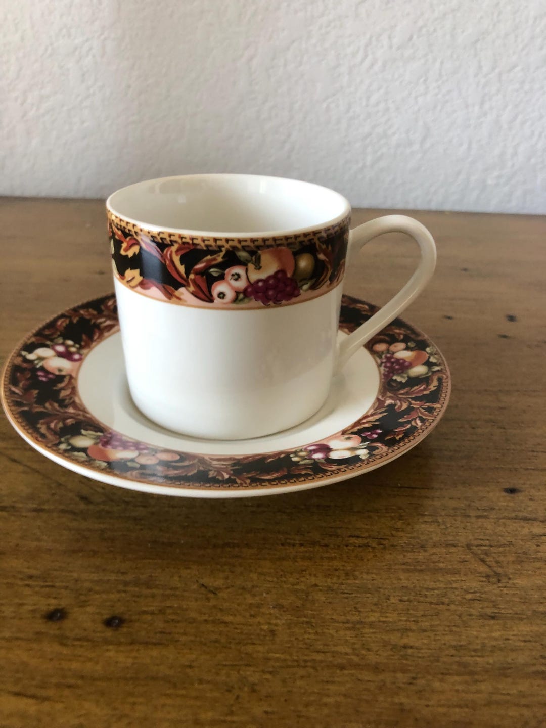 Vitromaster Genuine Stoneware Avalon Cup and Saucer - Etsy