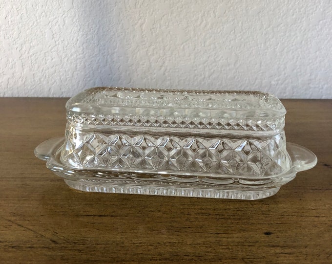 Vintage Butter Dish With Lid - Etsy