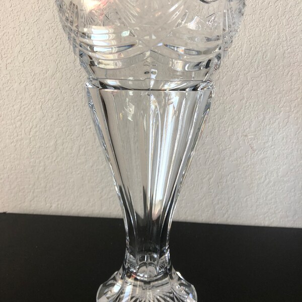 Shannon Crystal Vase - Etsy