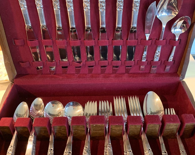 Morning Star Silver Plate Flatware, 1948, Community by Oneida Silver ...