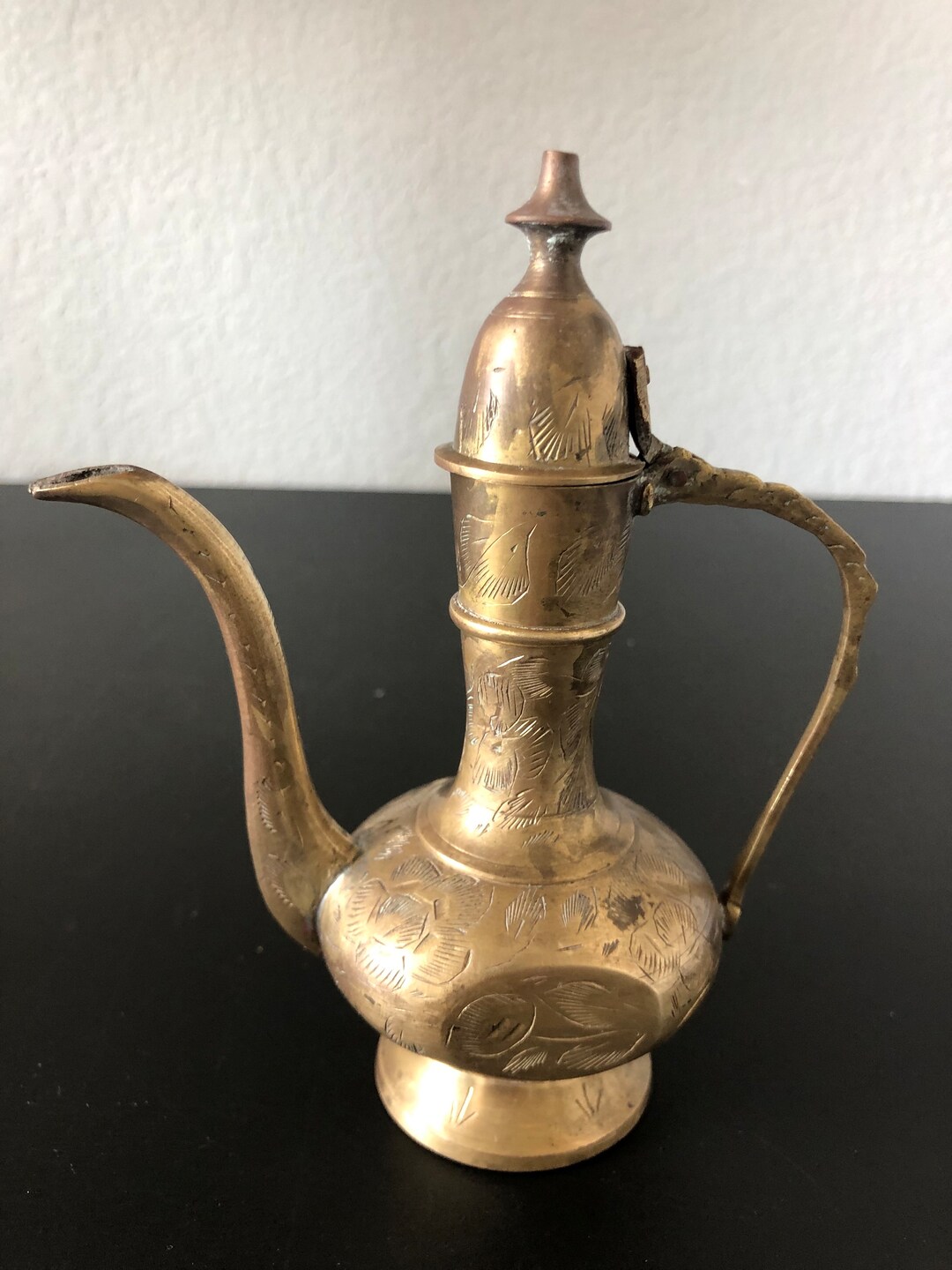 Miniature Dallah Vintage Brass Middle Eastern Arabic - Etsy