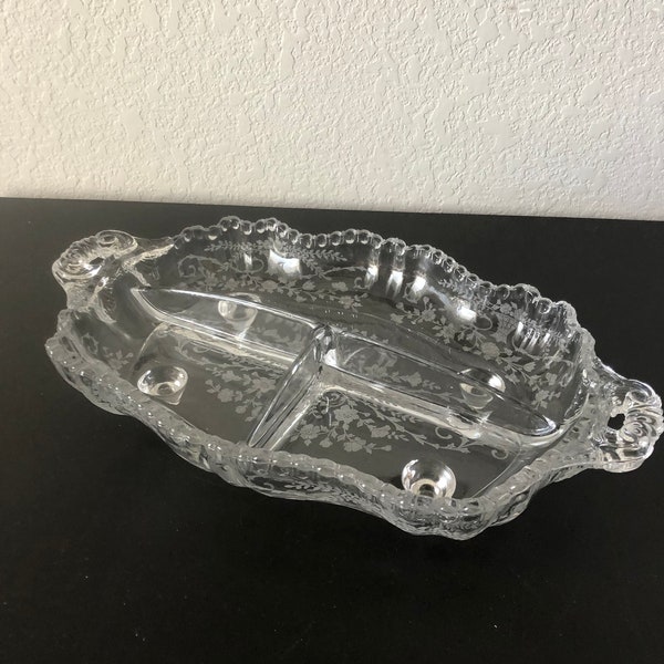 Divided Relish Dish - Etsy