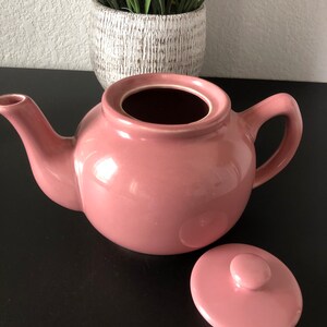 Pretty Pink Teapot Vintage 1980's Teapot - Etsy