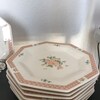 Cottagecore Colorful Floral Plate Wall Set, 8 Eclectic Plate Collection ...