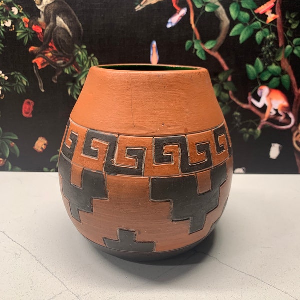 Aztec Vase - Etsy