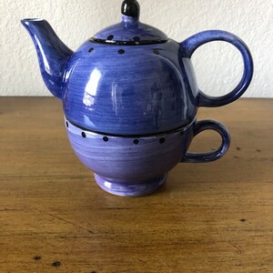 Design Pac Tea for One Stackable Teapot and Mug - Etsy