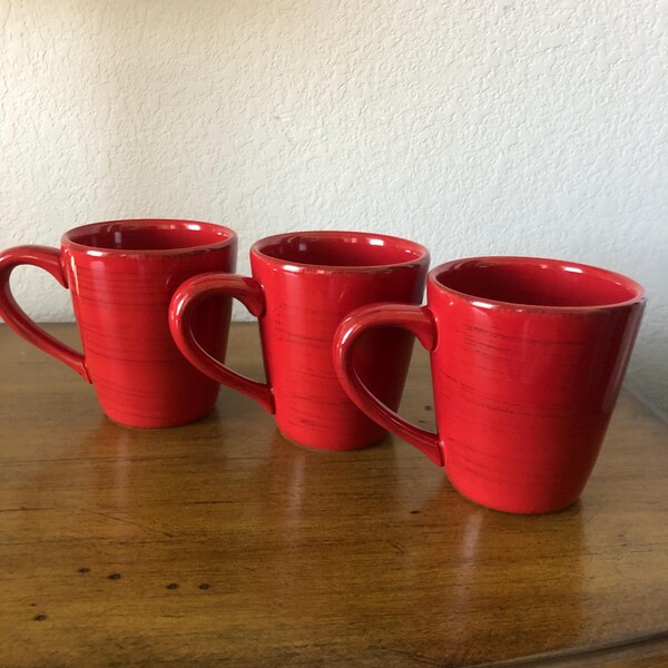 Red Mug - Etsy