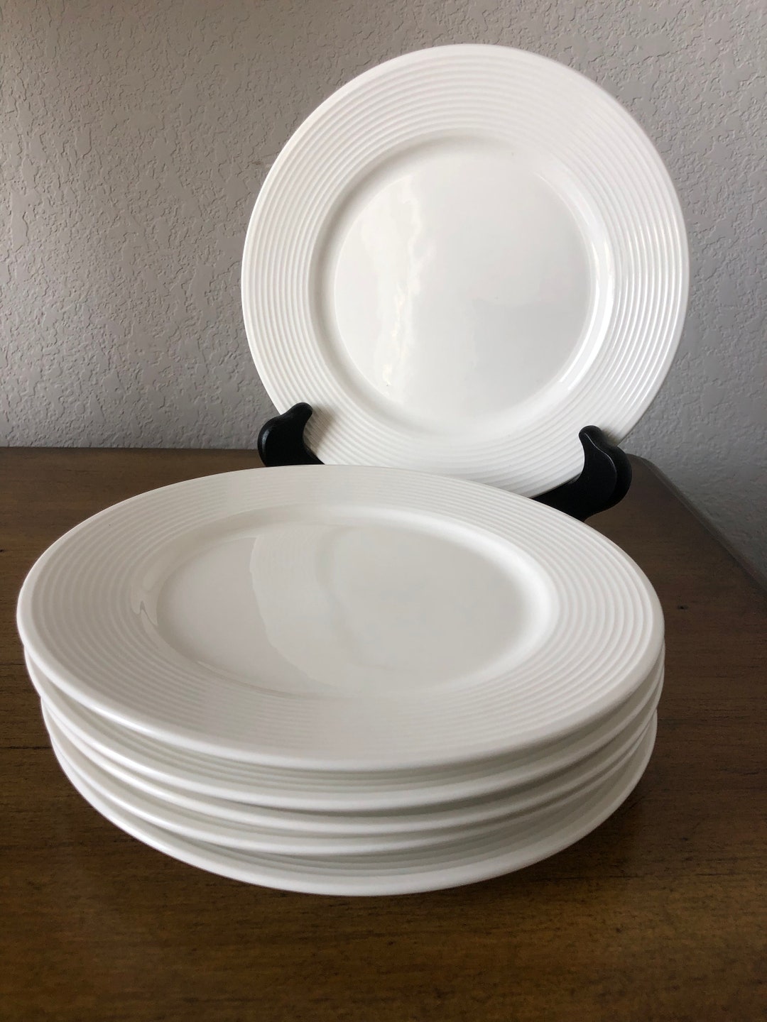 Vintage Gibson Everyday Salad/dessert Plates Set of Six - Etsy