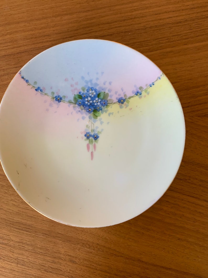 Cottagecore Colorful Floral Plate Wall Set, 8 Eclectic Plate Collection ...