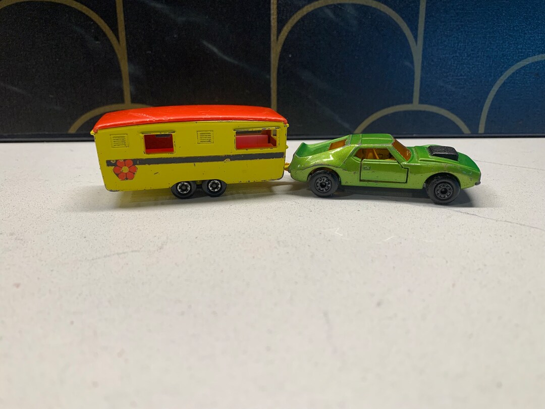 1970 Trailer Caravan Matchbox and 1972 Superfast Glossy Green - Etsy